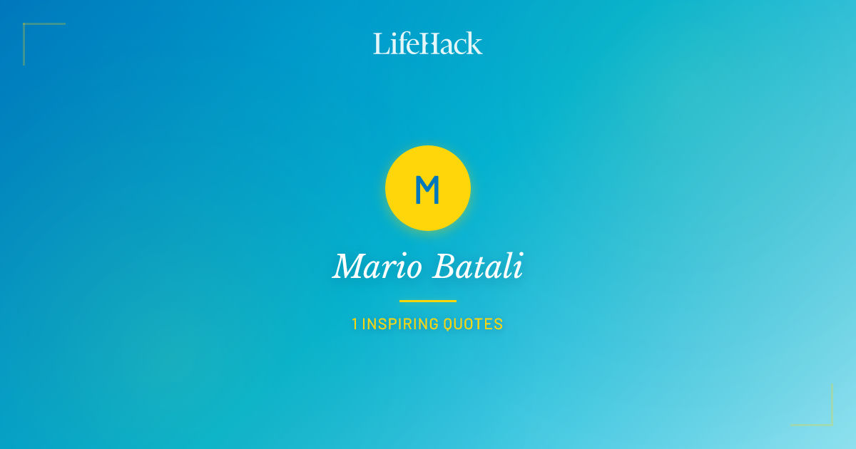 Mario Batali Quotes | LifeHack Quotes