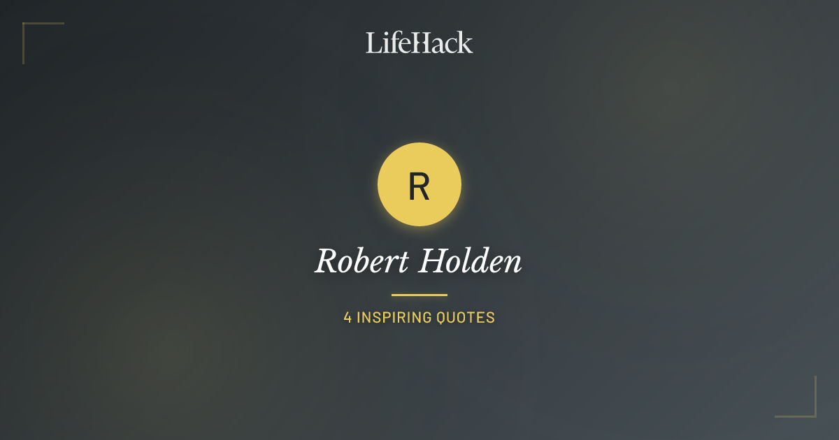 Robert Holden Quotes | LifeHack Quotes